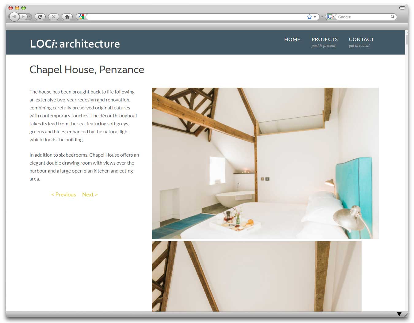 Penzance Architect Loci:Architecture – WordPress website design